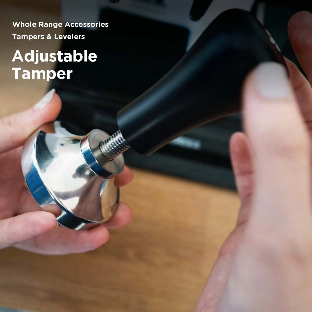 Eureka Adjustable Tamper Black 58mm – Jewel Coffee