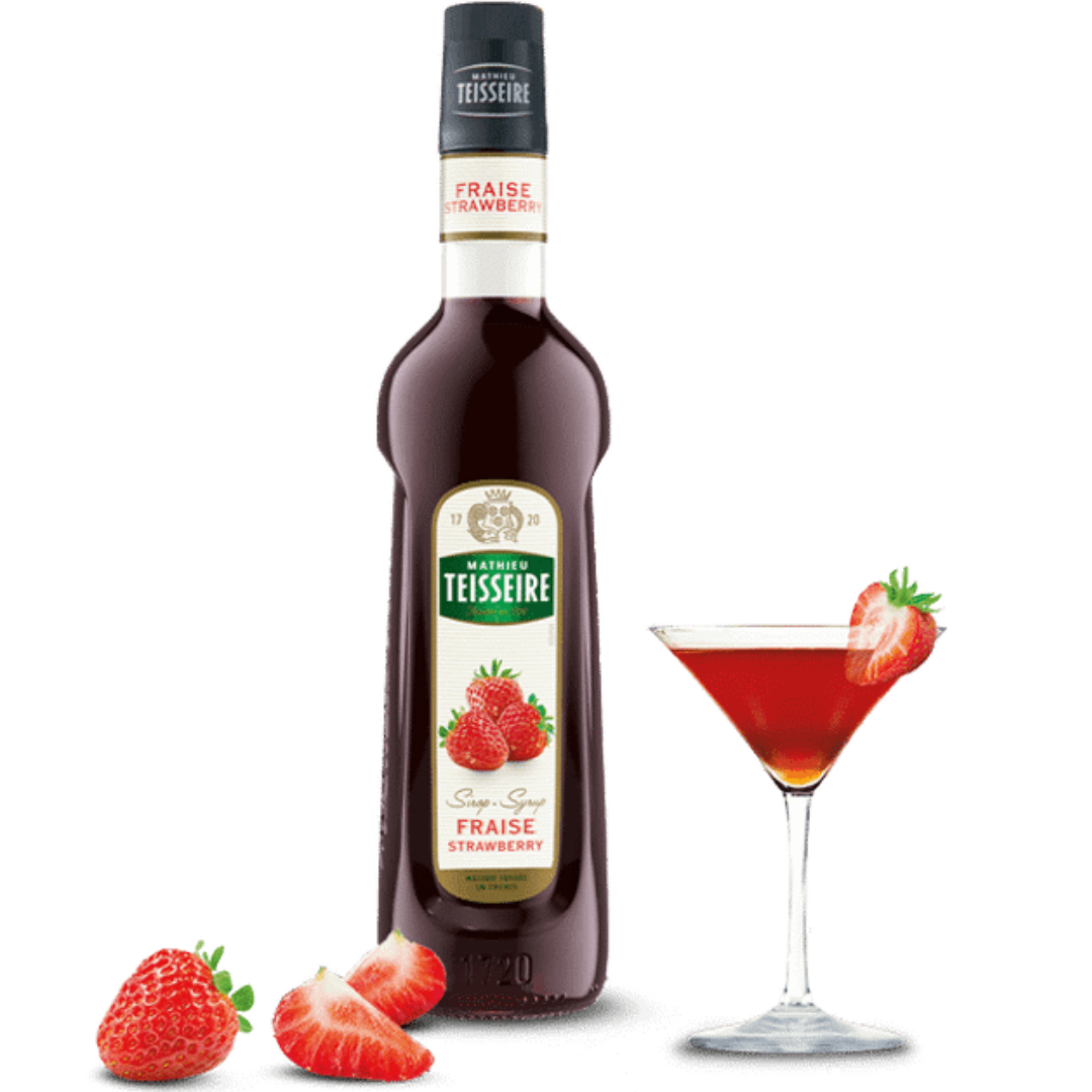 Teisseire The Fruits Strawberry Syrup 700ml – Jewel Coffee