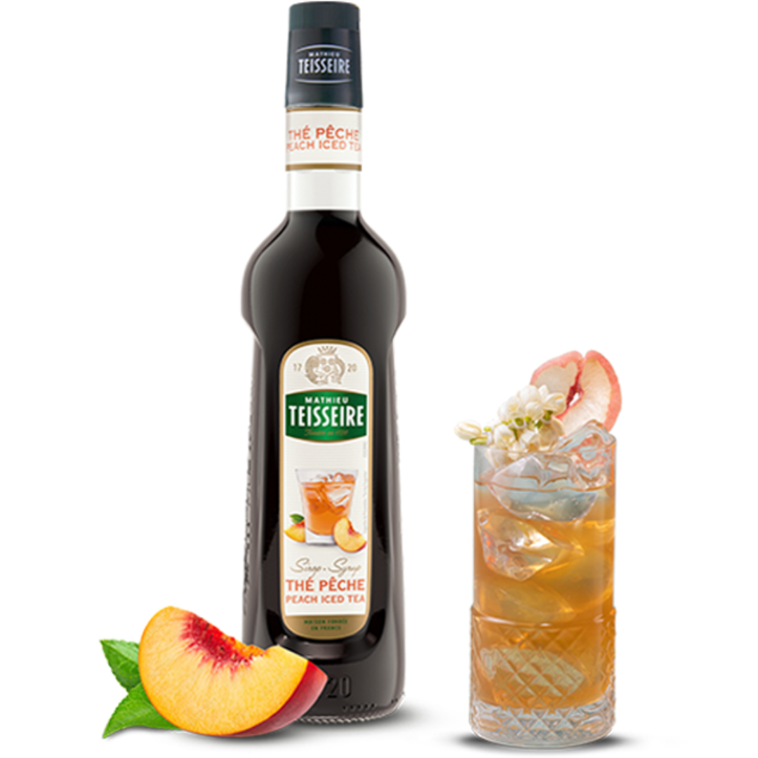 Teisseire The Specialities Peach Ice Tea Syrup 700ml – Jewel Coffee