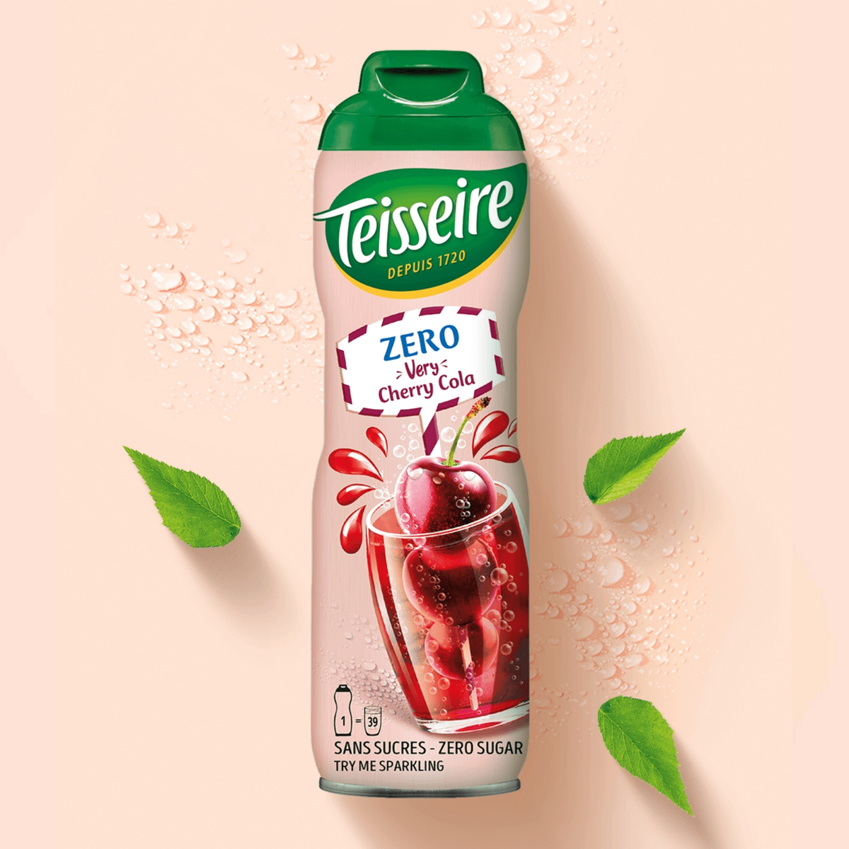 Teisseire Le 0% Kids Cherry Cola Syrup 600ml – Jewel Coffee