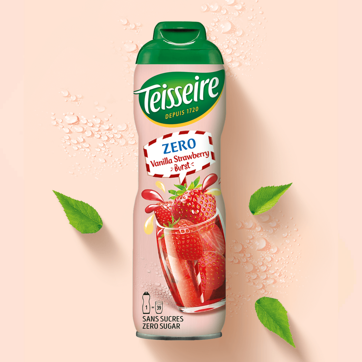 Teisseire Le 0% Kids Strawberry Vanilla Syrup 600ml – Jewel Coffee