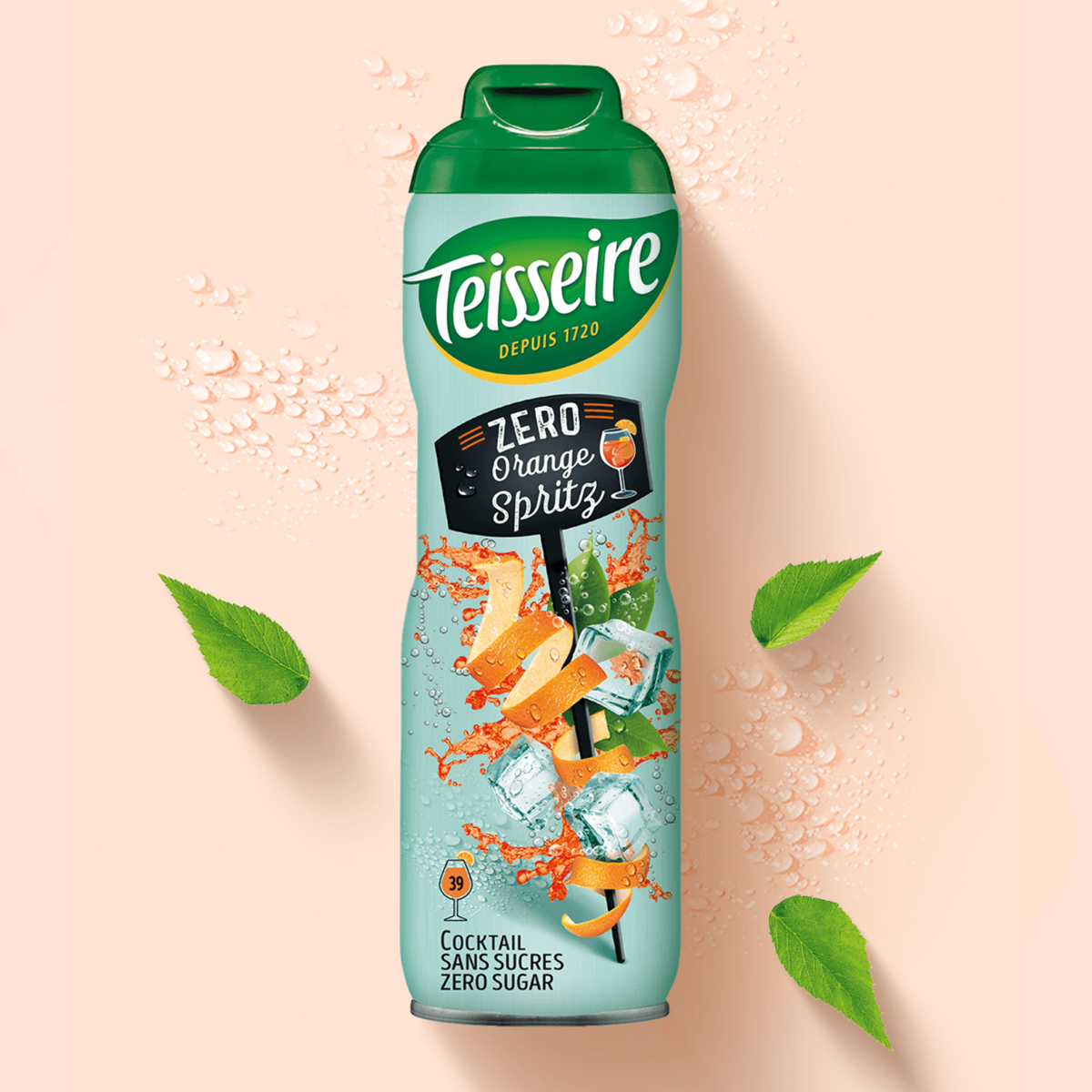 Teisseire Le 0% Cocktail Orange Spritz Syrup 600ml – Jewel Coffee