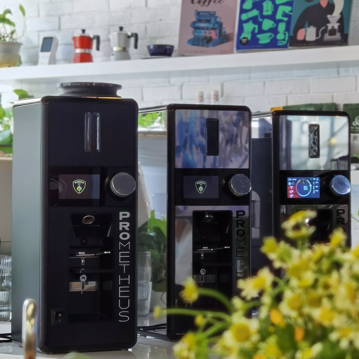 Eureka Oro Prometheus Coffee Grinder Black – Jewel Coffee