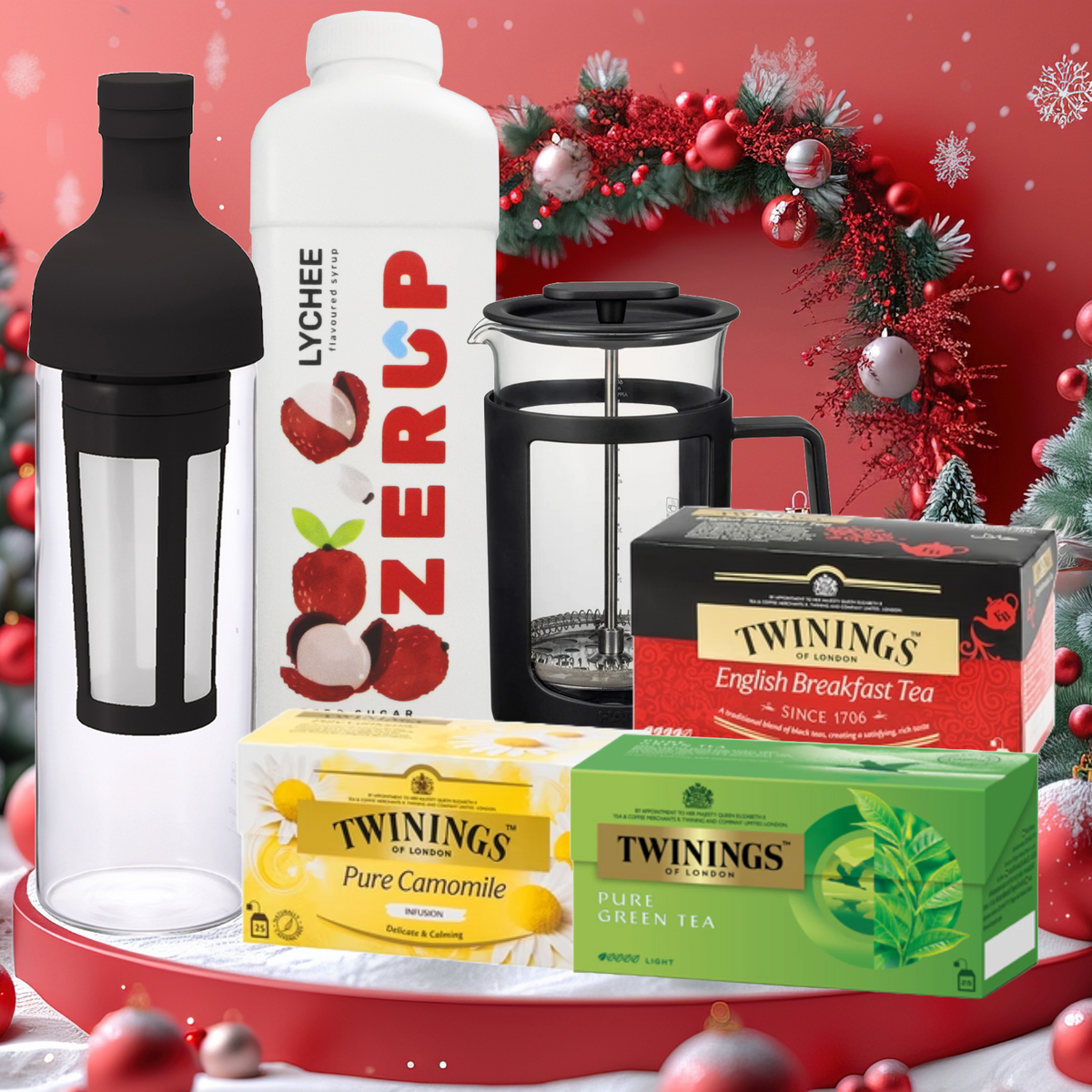 Christmas Hot & Cold Brew Set for Tea Lovers – Jewel Coffee