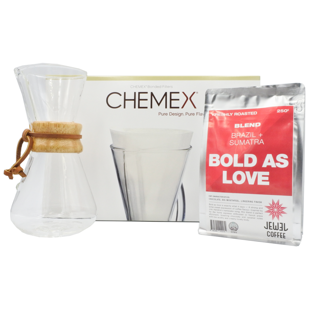 Chemex 3 Cup Kit (Basic) – Jewel Coffee